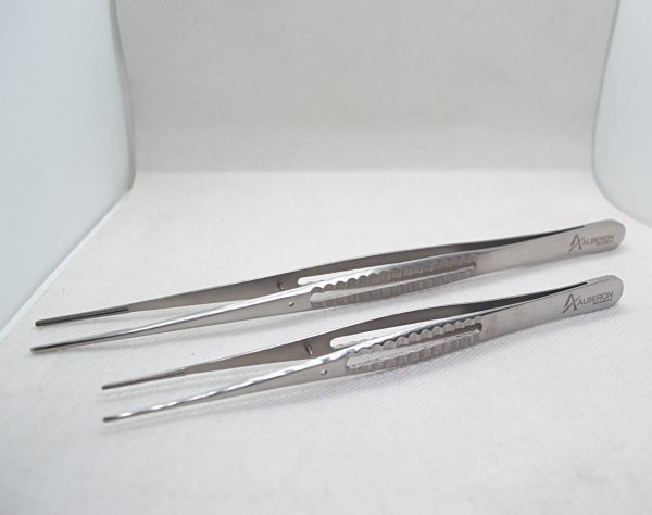 DEBAKEY ATRAUMATIC TISSUE FORCEPS, 24CM, EXTREMELY LIGHT – Alberon