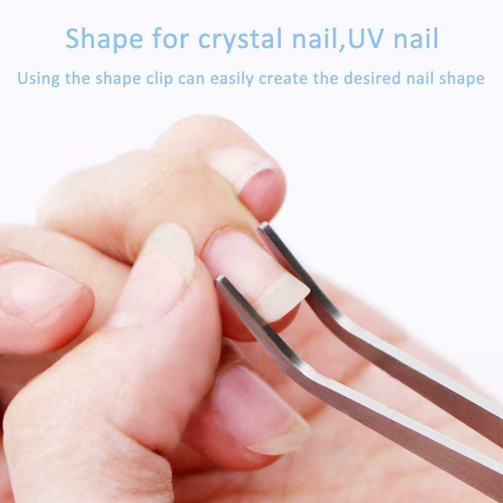 Stainless Steel Nail Care Tweezer Nail Art Multi Function Pincher – Alberon