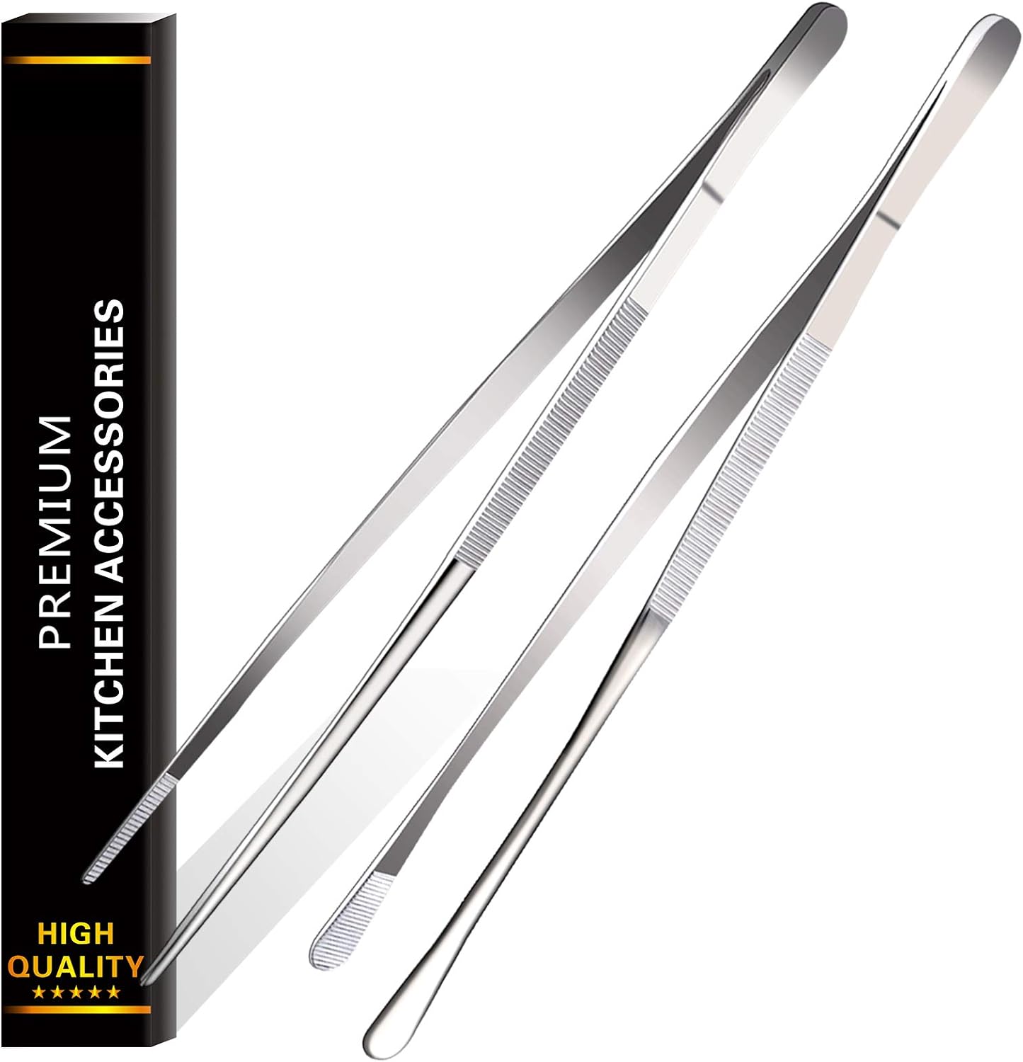 Fine Cooking Tweezer Tongs Straight – Alberon