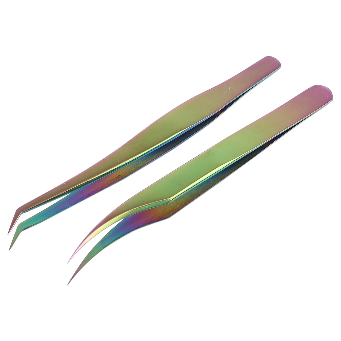 Multi Color Curved Tip Tweezers – Alberon